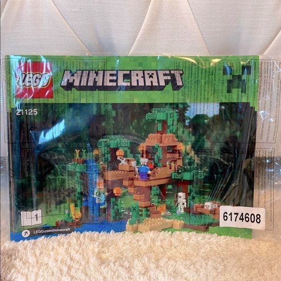 Lego | Toys | Lego Minecraft The Jungle Treehouse 2125 | Poshmark